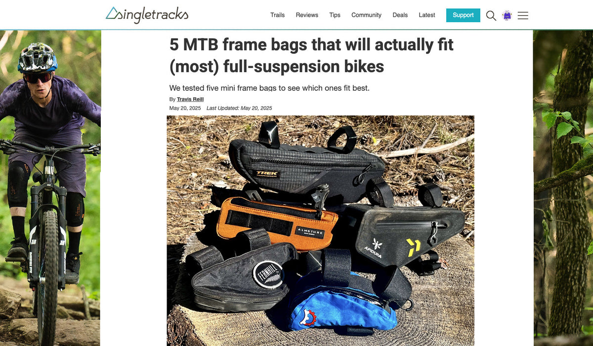 Singletracks Puts Mini Frame Bags to the Test: Find Out How the Fernhi ...